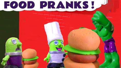 Funny Funlings Food Pranks Toy Story At Mcdonalds Drive Thru With Hulk