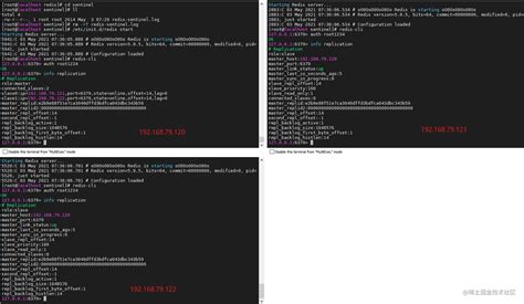 redis 2 redis a master dual slave read write separation sentinel high