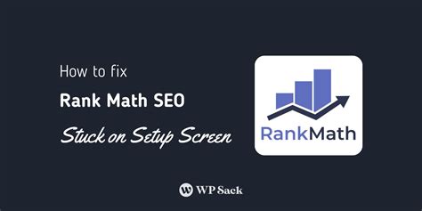 SOLVED Rank Math Plugin Stuck At Setup Screen WPSack