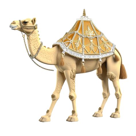 3d Illustration Arabian Camel Object 3d Objects Render Png