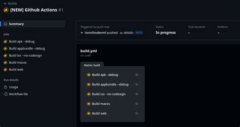 Github Actions Bilan Flutter Cicd Devops Journey