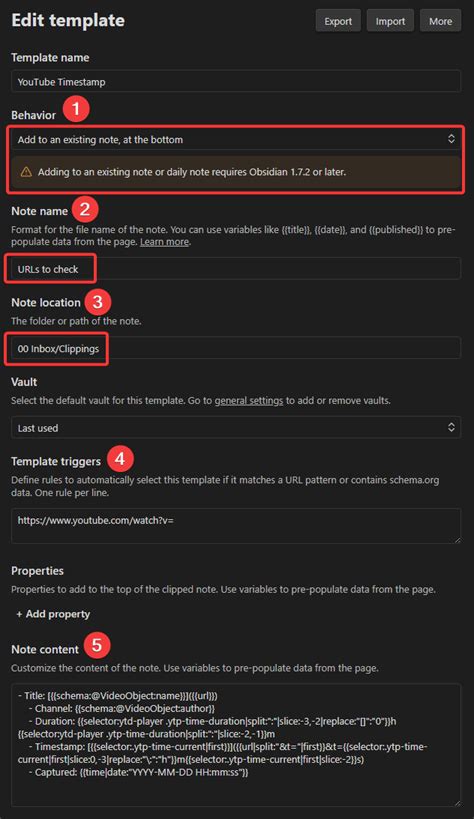 Clipper Youtube Timestamp Template