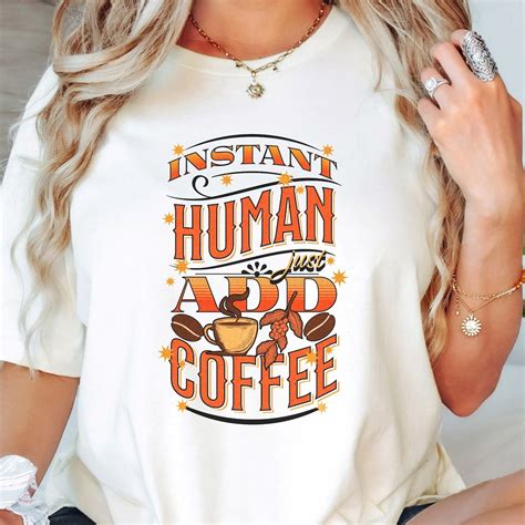 Funny Coffee Lover T Shirt Coffee Shirt Caffeine Tshirt Coffee Lover