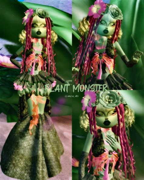 Dti Outfits 𐙚 ‧₊˚ ⋅ Theme Plant Monster Plant Monster Dress To Impress Dress