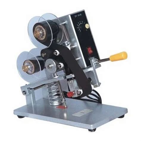 IMPORTED SS Manual Batch Coding Machine Packaging Type Box At Rs 7500 In Ludhiana