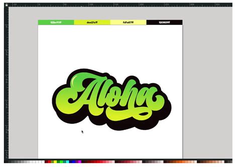 How To Create Custom Type Design On Inkscape Zakey Design