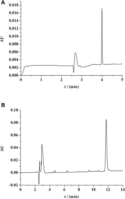 Typical A Electropherogram And B Chromatogram Of 10 Mgml Download Scientific Diagram