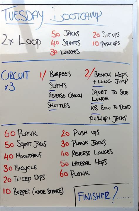 Bootcamp Workout 💪 Boot Camp Workout Full Body Circuit Workout Circuit Training Workouts