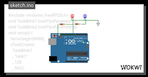 Led2 Wokwi Esp32 Stm32 Arduino Simulator