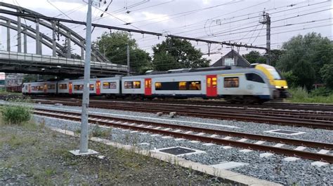Nmbs Sncb Am08 Siemens Desiro Dendermonde 2022 Youtube