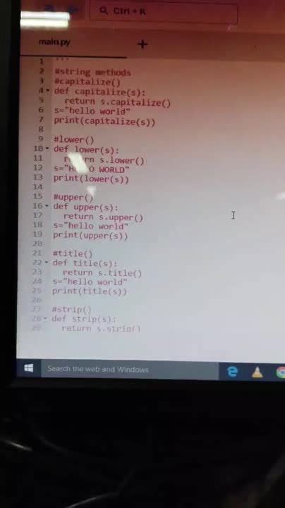 Syed Adil Ali On Linkedin Done With Yesterdays Topic String Methods Bytexl Linkedin Qis College