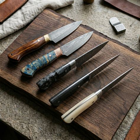Visual Storytelling Through Design Of Luxury Knives Collection