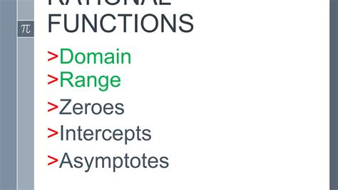 Graphing Rational Functions Pptx
