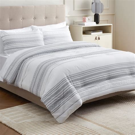Buy Bedsure White Queen Comforter Set White Bed Set 7 Pieces Tufted