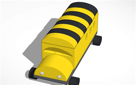 3d Design School Bus Tinkercad