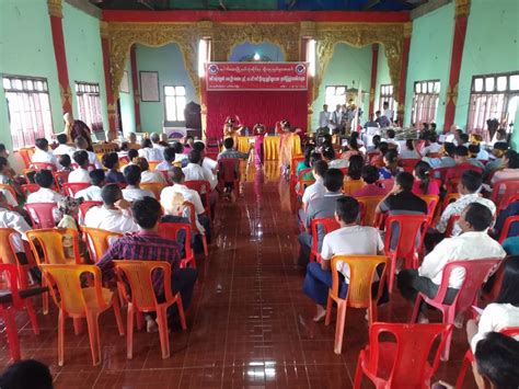 ပေါက်တောမြို့နယ်လုံးဆိုင်ရာ သွေးလှူရှင်များအသင်း ၈ နှစ်မြောက်အထိမ်းအမှတ် မျက်နှာစုံညီ အစည်အဝေးန