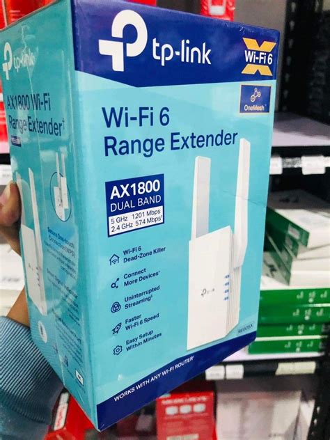 Tp Link Re605x Ax1800 Dual Band Wi Fi 6 Range Extender Computers And Tech Parts And Accessories