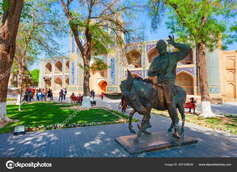 Bukhara Uzbekistan April 2021 Nasreddin Hodja Mullah Nasreddin Hooja