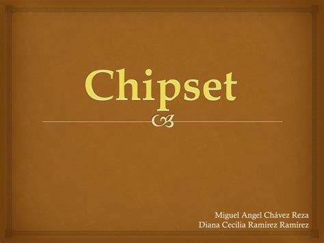 Ppt Chipset Powerpoint Presentation Free Download Id2166231