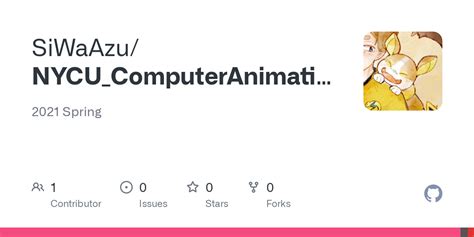 Github Siwaazu Nycu Computeranimation Spring