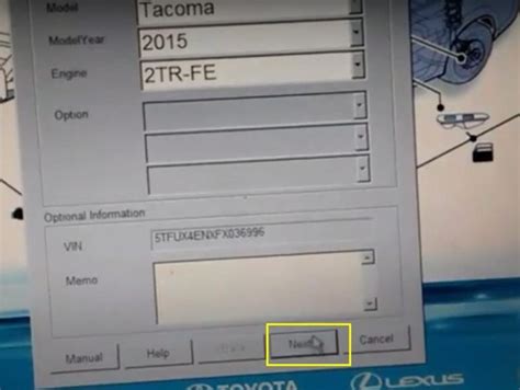 Techstream Program TPMS Sensor For Toyota Tacoma 2015 Auto Repair