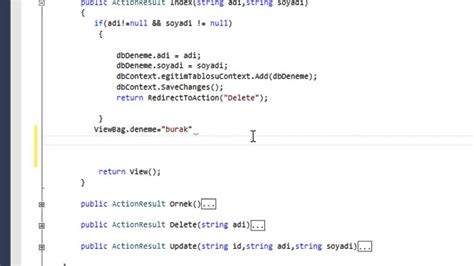 Asp Mvc 5 Vİewbag Vİewdata Nedİr Youtube