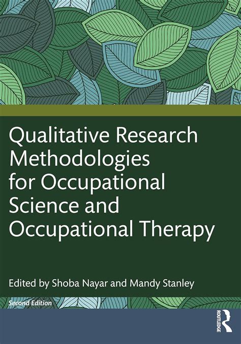 Amazon Qualitative Research Methodologies For Occupational Science