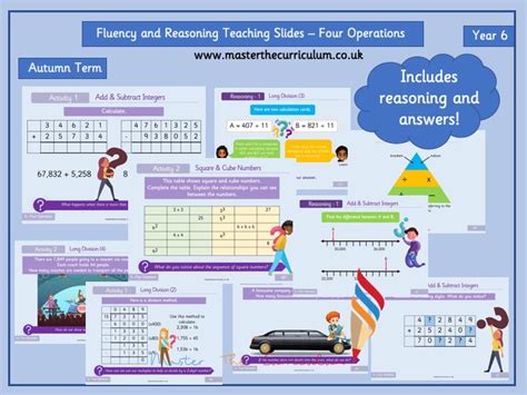 Year 6 Autumn 1 Block 2 Four Operations Fluency And Reasoning Teaching Slides White Rose
