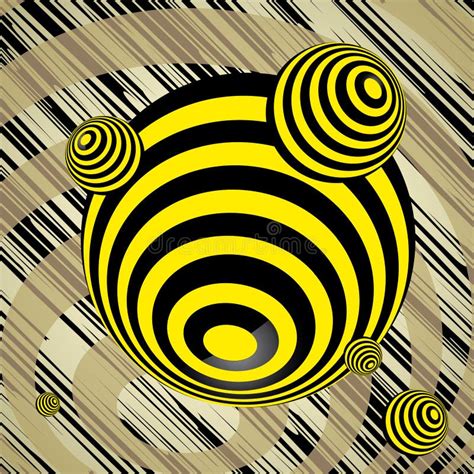 Spherical Abstract Object Stock Illustration Illustration Of Shape 55639556