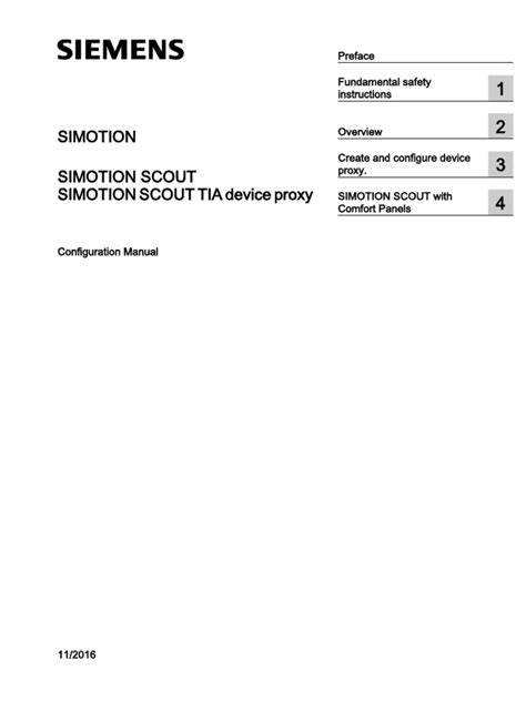 Simotion Simotion Scout Simotion Scout Tia Device Proxy Pdf Electrostatic Discharge