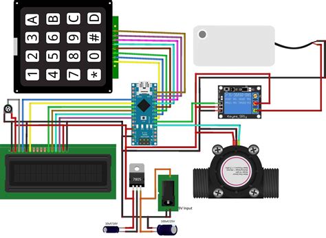 Diy Water Filling Machine Using Flow Sensor And Arduino