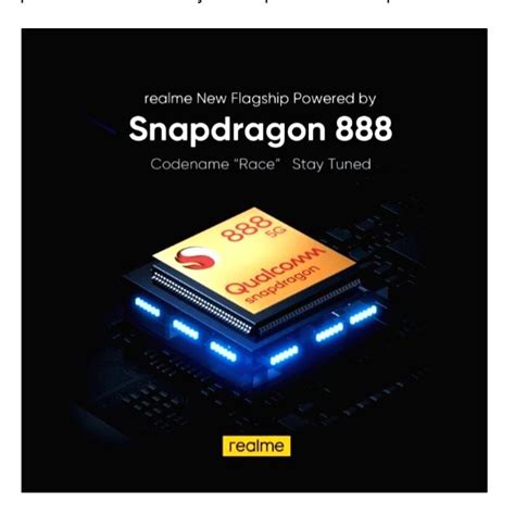 Realme Announces Race Phone With Snapdragon 888 5G Chipset