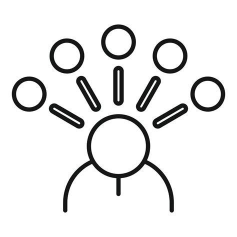 Company Restructuring Icon Outline Style 14644848 Vector Art At Vecteezy