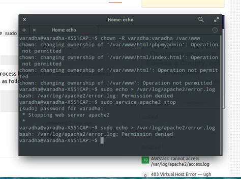 Permissions Ubuntu Clear Apache2 Error Log Ask Ubuntu
