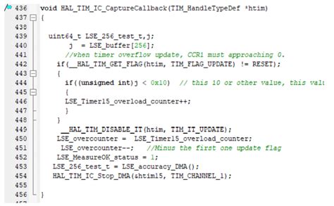 使用 Hse 时钟源对 Lse 精度进行测量 Mcu加油站
