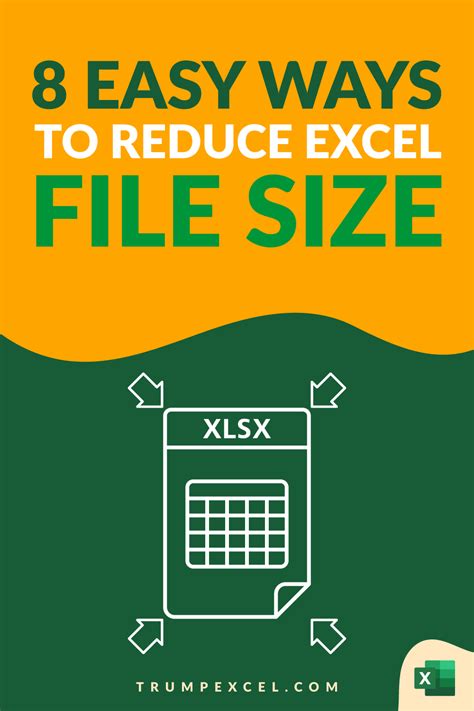 8 Ways To Reduce Excel File Size That Actually Work Artofit