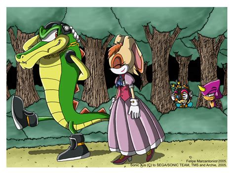 Sonic X Vector And Vanilla By Yuski On DeviantArt