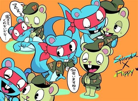 Flippy X Splendid Happy Tree Friends Flippy Happy Tree Friends