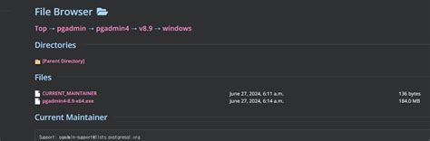Postgresql Pgadmin4 설치 서버 연결 방법
