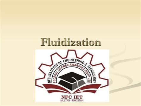 Fluidization Pptx