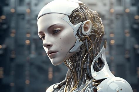 Premium Photo Artificial Intelligence D Machine Learning Technology Concept