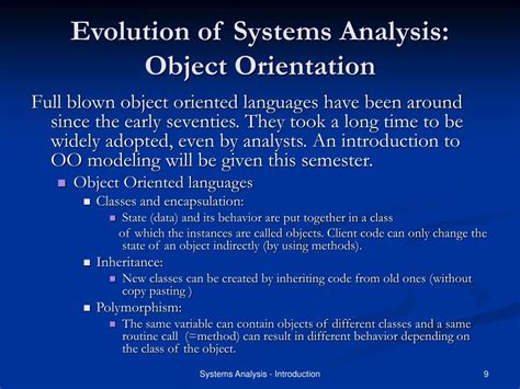 Ppt Evolution Of Systems Analysis From Electric Switches To Object Orientation Powerpoint