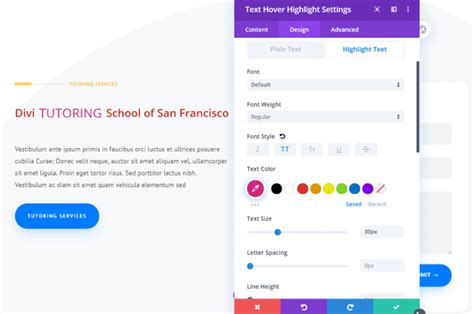 Divi Plugin Highlight Divi Next Texts Divi Plugin Highlight Divi Next Texts