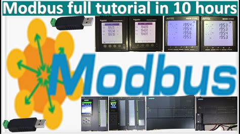Modbus Rtu Tcp Full Tutorial In 10 Hours Youtube