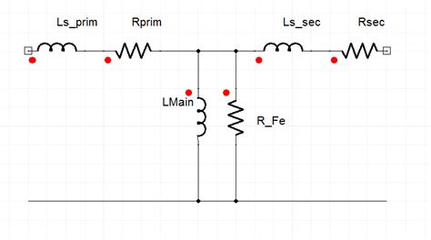Equivalent Circuit For A Transformer Download Scientific Diagram