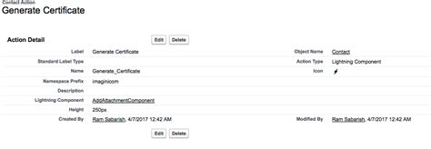 Unable To Open A Lightning Component From Lightning Action Button