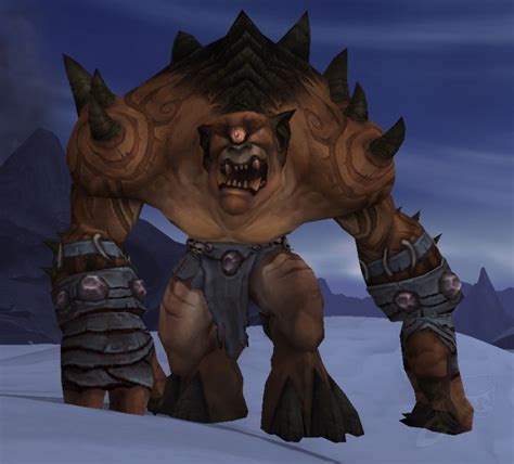 Thunderlord War Gronn Npc World Of Warcraft
