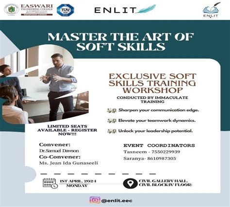 Soft Skills Workshop Srm Easwari Engineering College