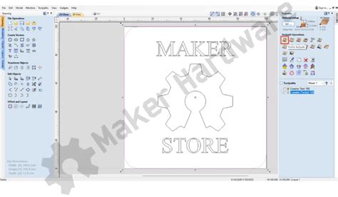 Cnc Workflow Using Vectric Vcarve Vcarve Pro For Cnc Maker Hardware