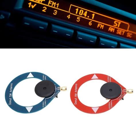 2pcs Donut Am Mw Sw Antenna Anti Interference Portable Mini Loop Antenna Ebay